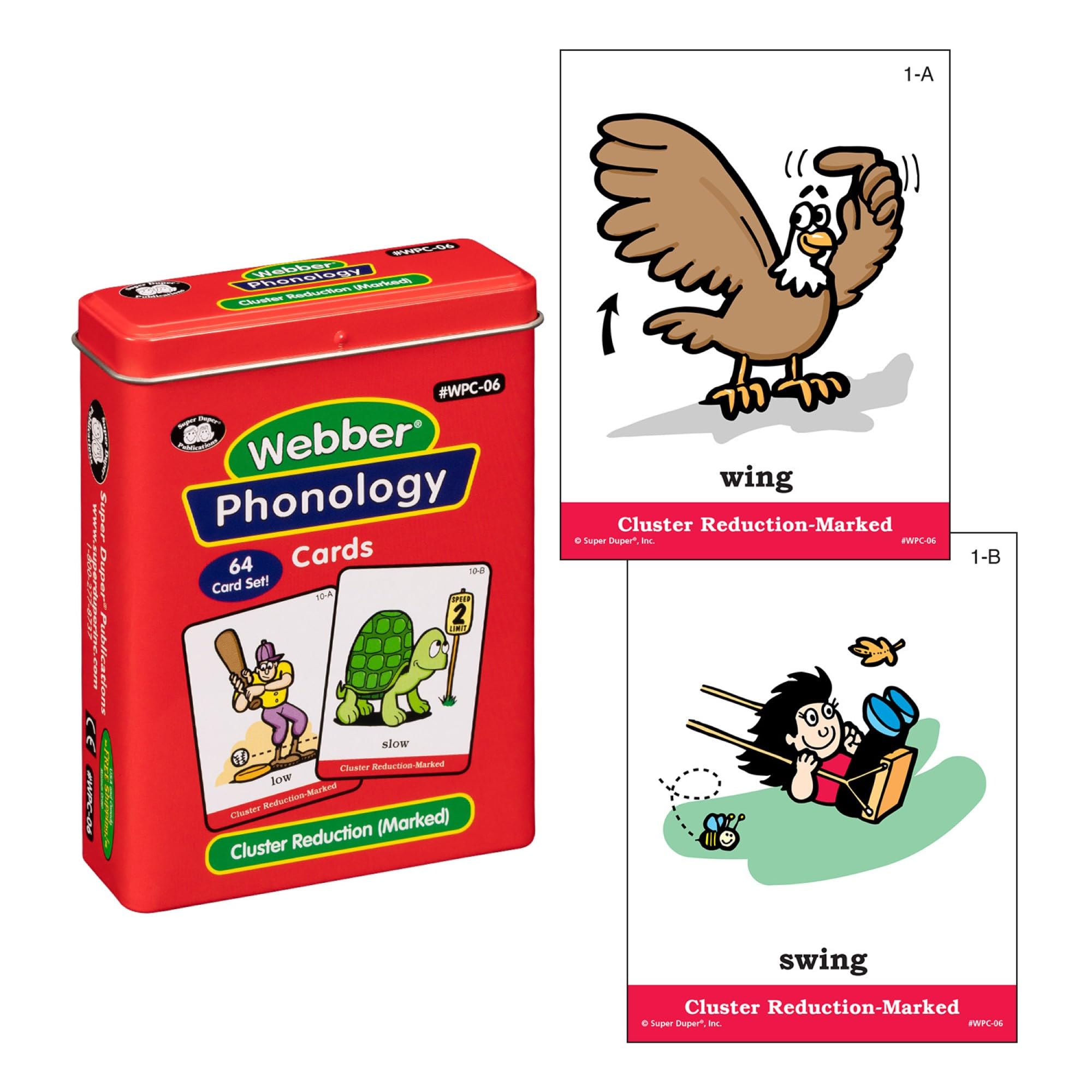 Sequence Cards Webber® Illustrated Phonology Cluster Reduction Marked ...
