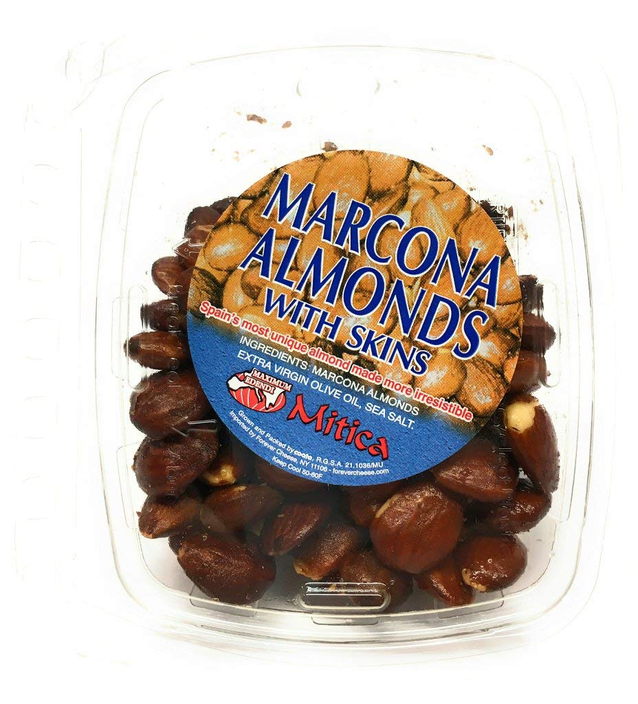 Amazon.com : Mitica Marcona Almonds With Skins : Grocery & Gourmet Food