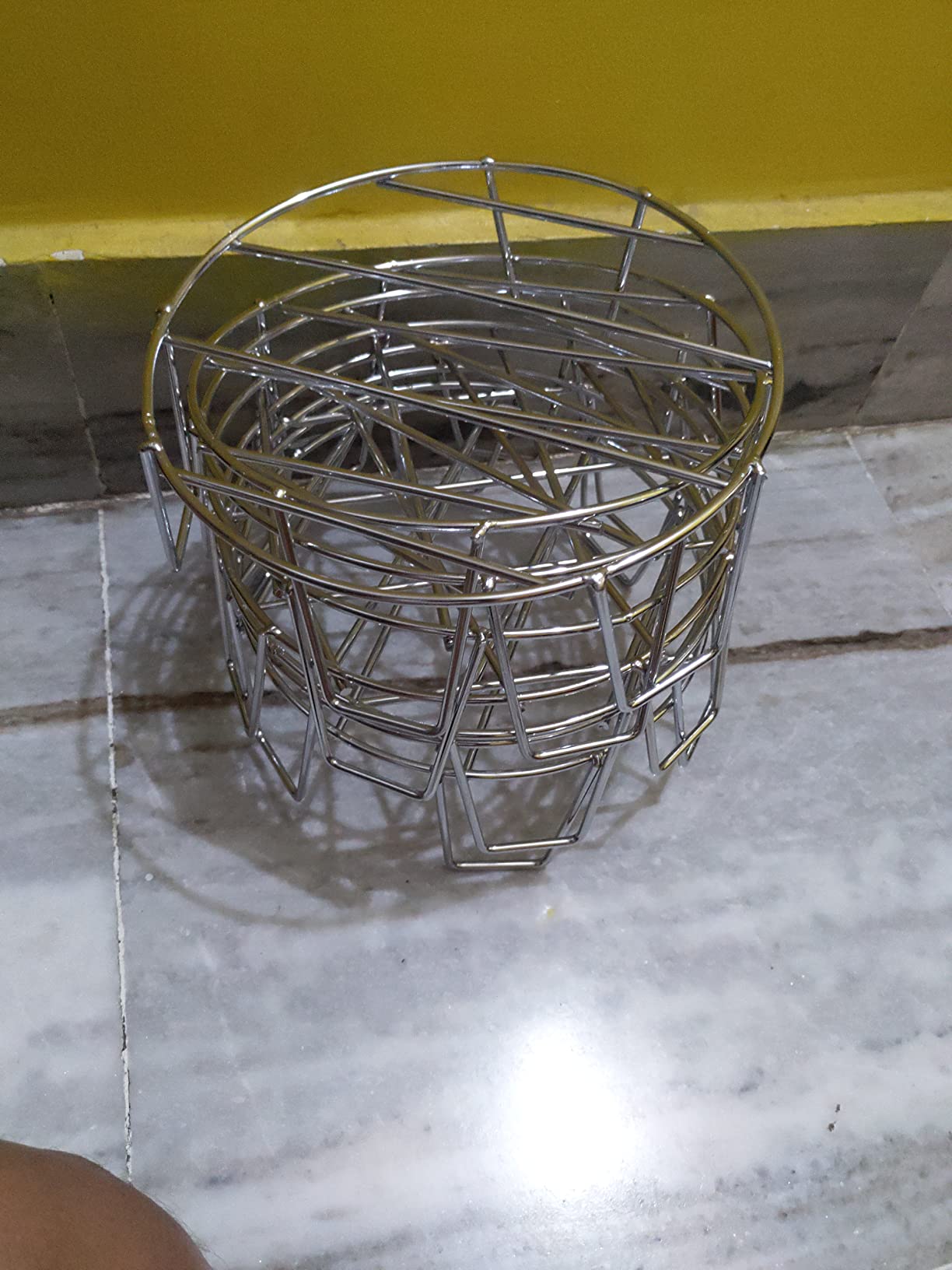 Max Plus POT STAND STAINLESS STEEL/ RUST FREE GAMLA/ FLOWER POT STAND ...