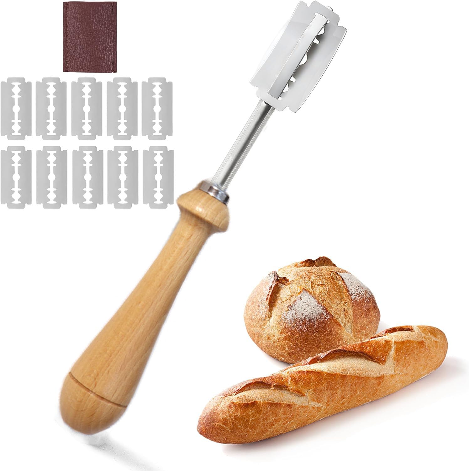 Amazon.com: JQYJLX Bread Lame Blades, Stainless Steel Lame Bread Tool ...