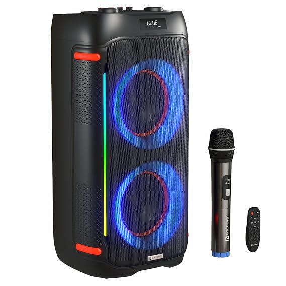 Portronics Iron Beats IV 250W Party Speaker with Dual 6" Subwoofer