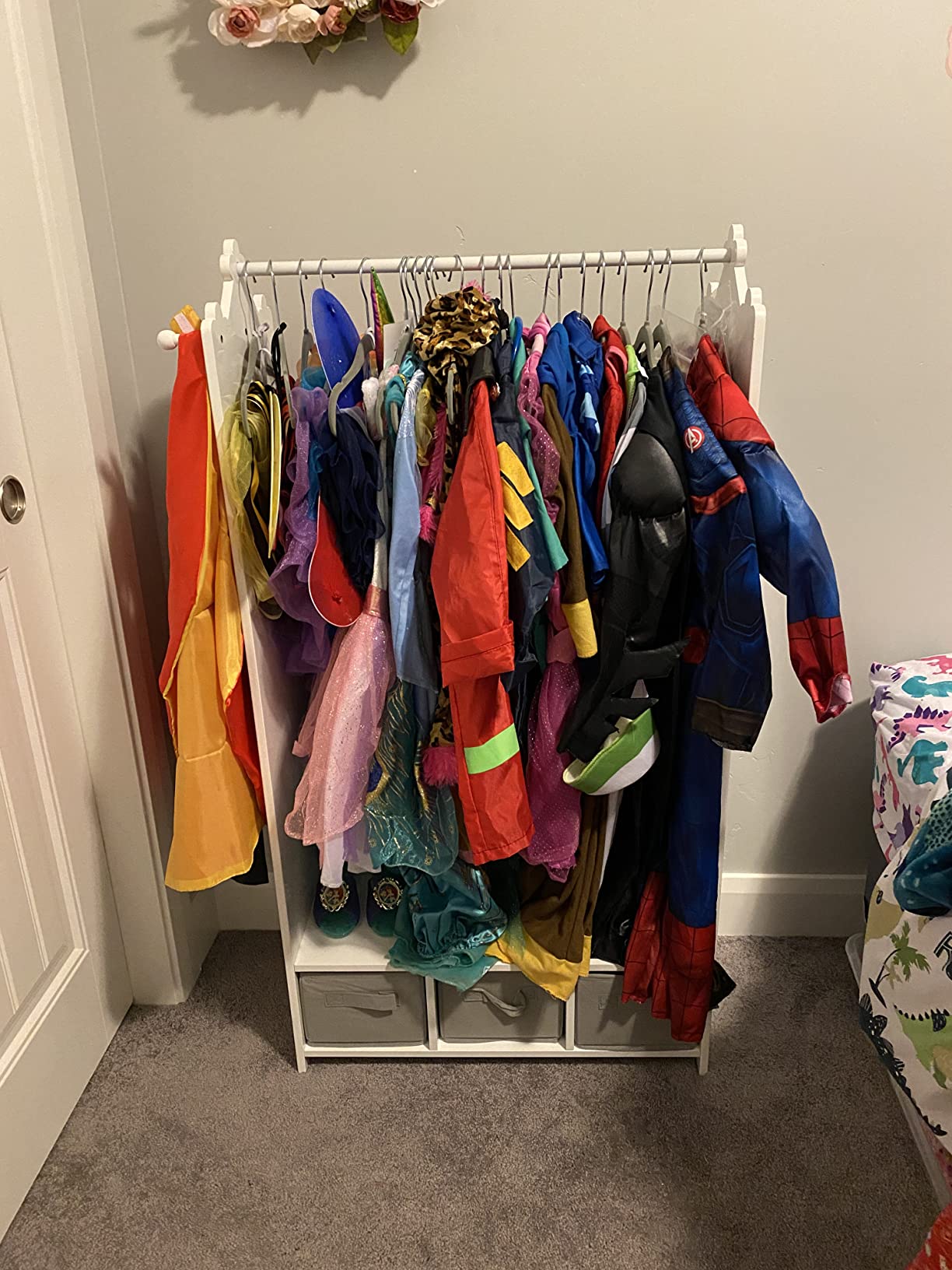 $17/mo - Finance Milliard Dress Up Storage Kids Costume Organizer ...