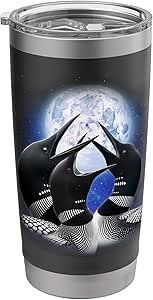 Amazon.com: 3 Common Loon Howling At The Moon Funny Birdwatcher Birder ...