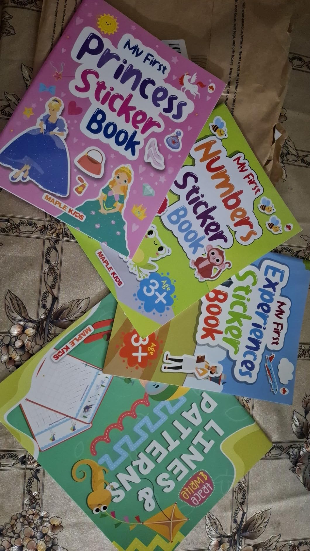 Buy My First Sticker Book - Princess - Activity Book for Kids with 100 ...