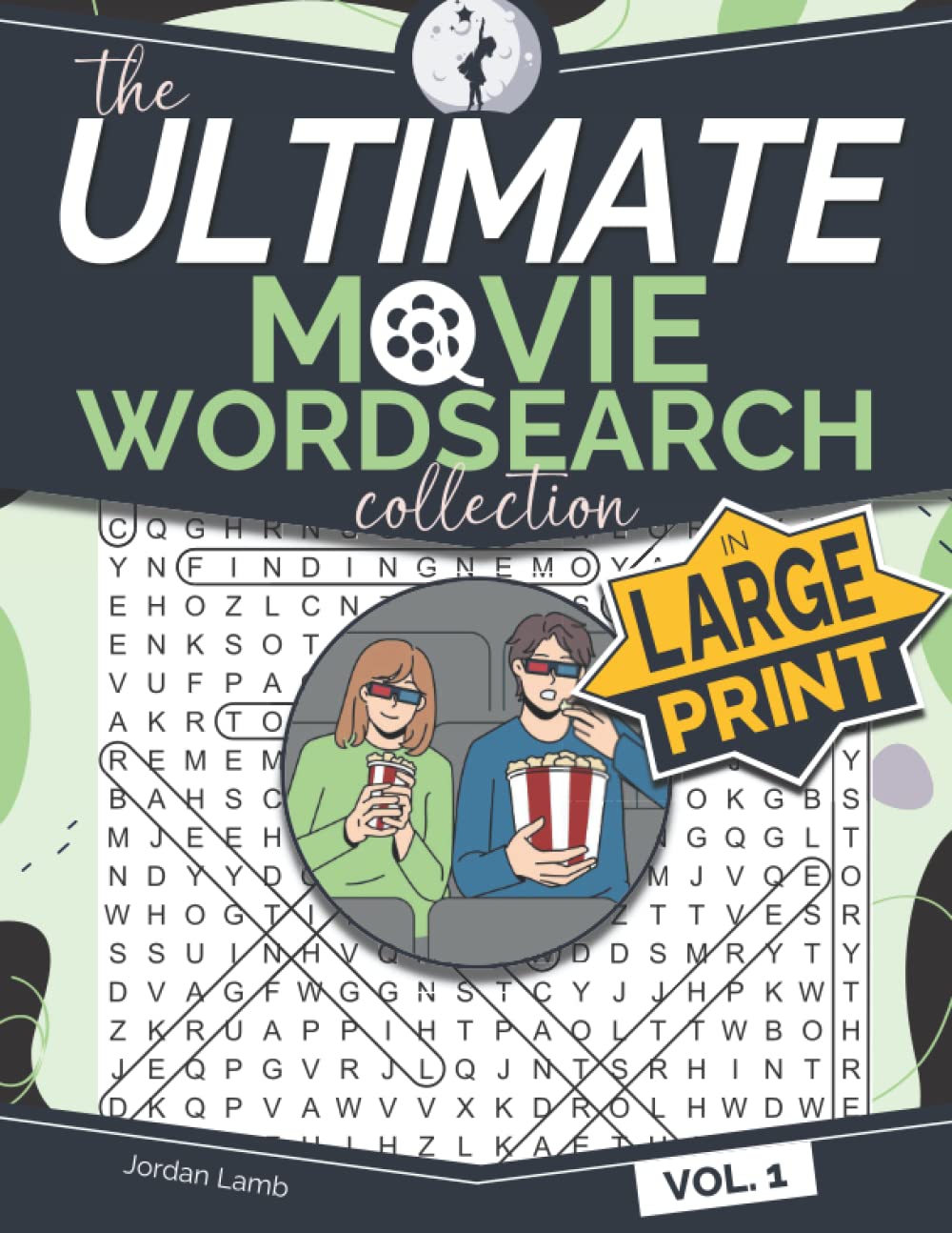The Ultimate Movie Wordsearch Collection in Large Print Vol. 1: Movie ...