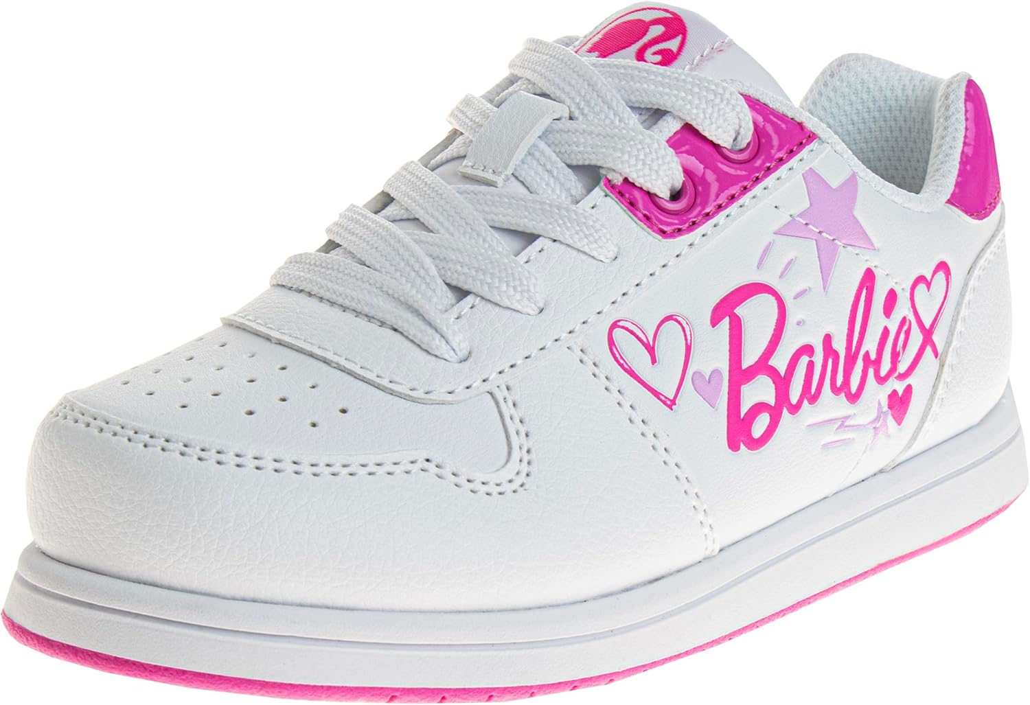 Amazon.com | Barbie Girl Sneakers - Kids Girls Tennis Athletic Slip on ...