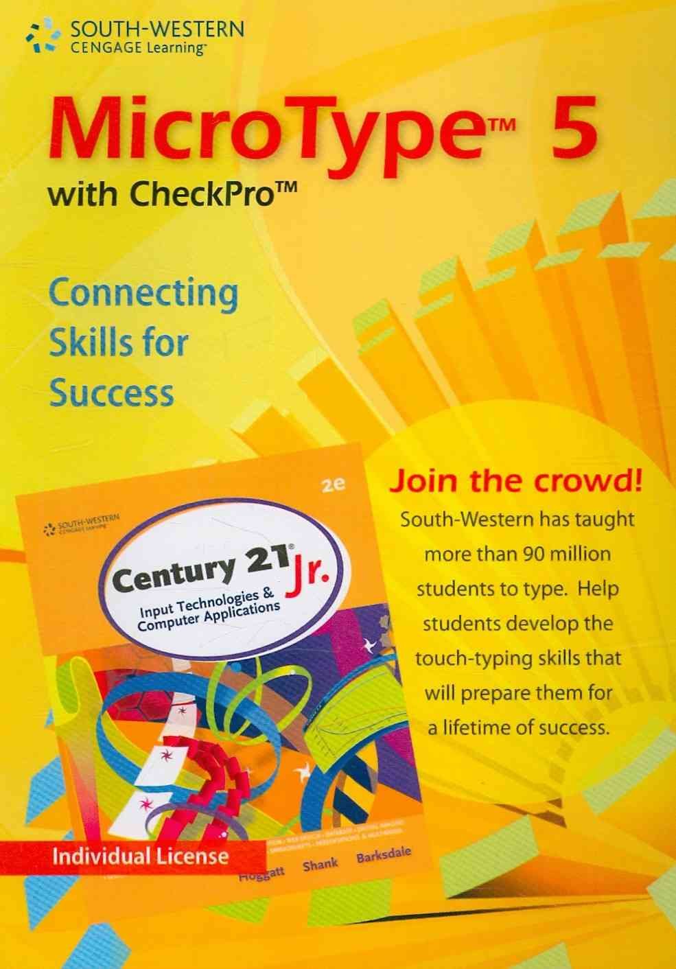 Microtype 5 with Checkpro Individual Version for Century 21 Jr.: Amazon ...