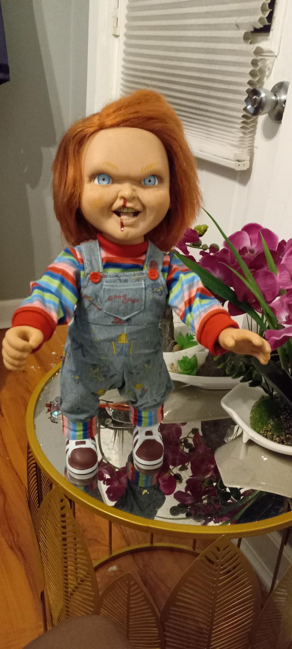 $17/mo - Finance Mezco Mega Scale Talking Menacing Chucky Figure | Buy ...