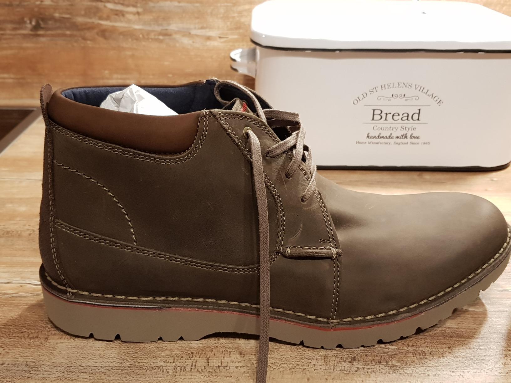 Clarks Herren Vargo Mid Derbys, Braun (Dark Tan Leather) : Amazon.de ...