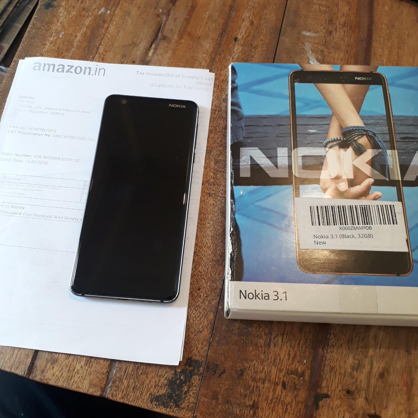 Nokia 3.1 (Black, 32GB) : Amazon.in