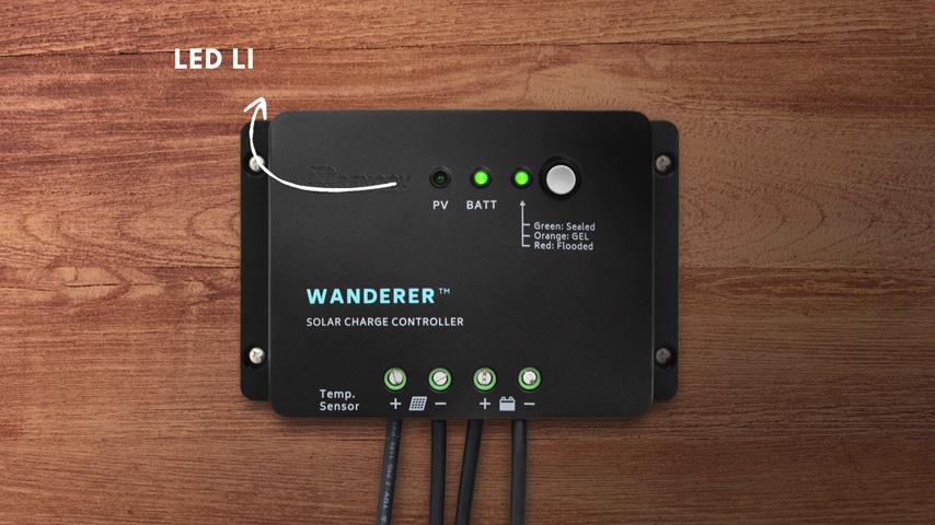 Watch Renogy Wanderer 30 Amp 12V Advanced PWM Negative Ground Solar ...