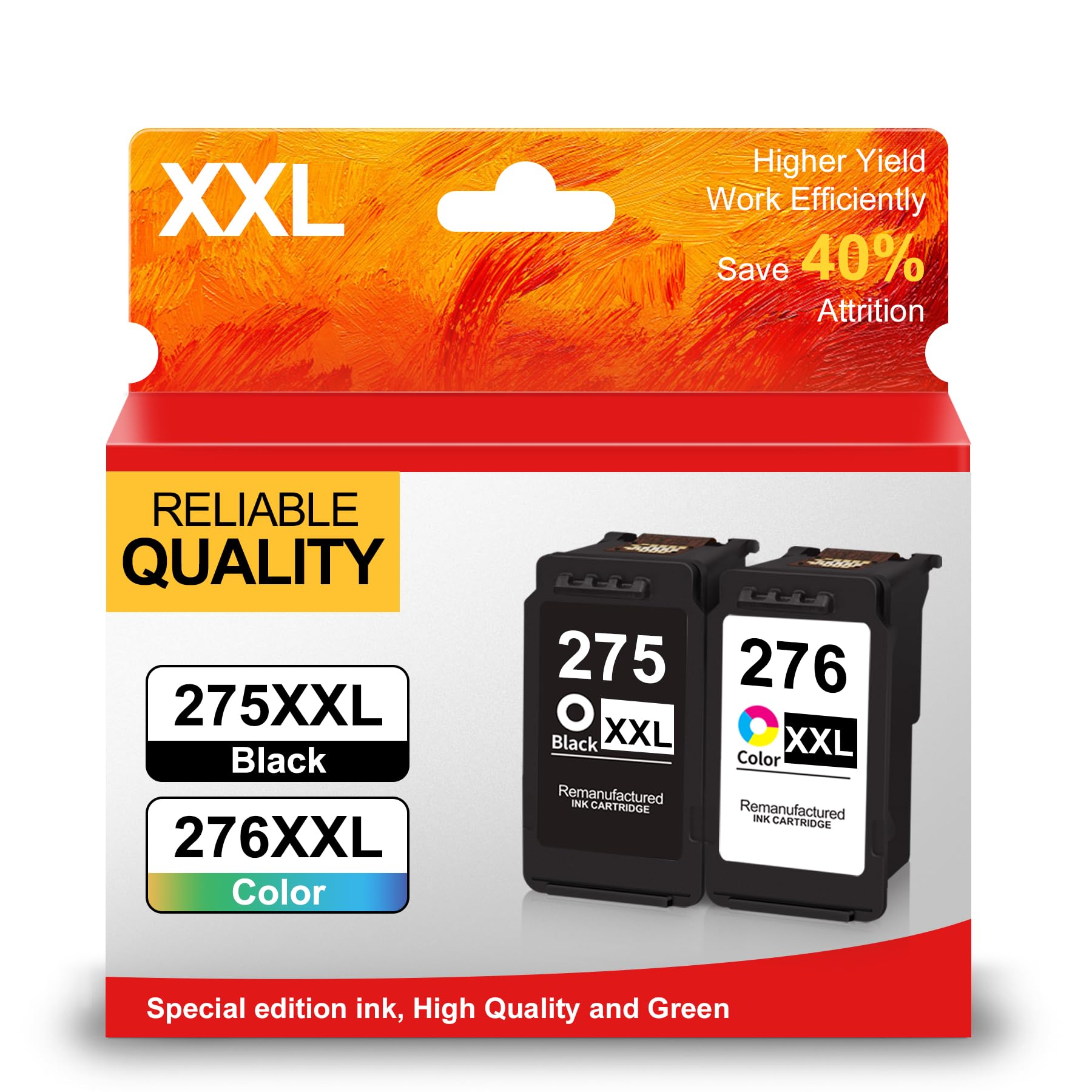 Amazon.com: PG-275XL/CL-276XL Ink Cartridge Combo Pack Replacement for ...