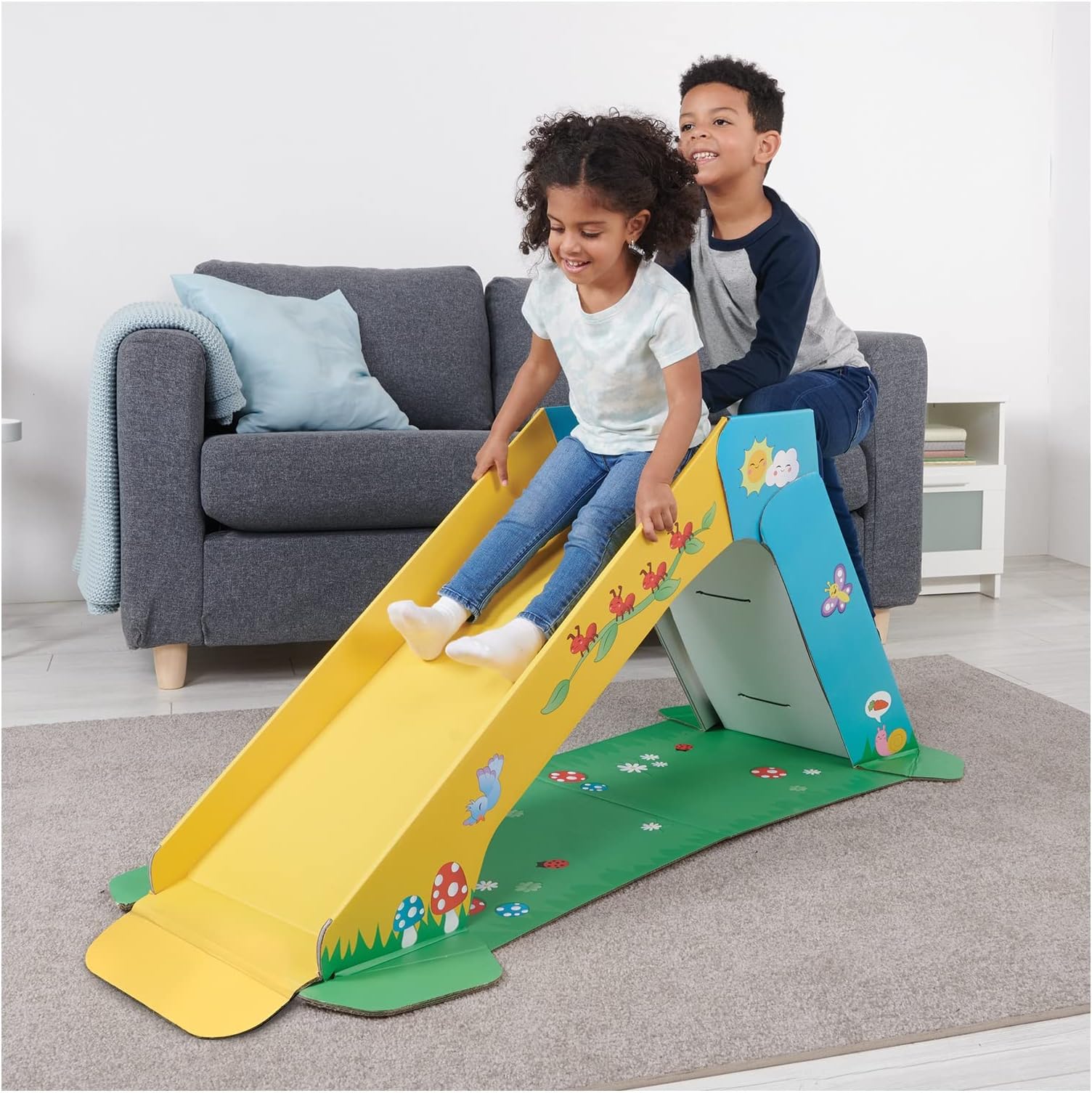 Amazon.com: Little Tikes Easy Store Large Slide , Blue/Green : Toys & Games