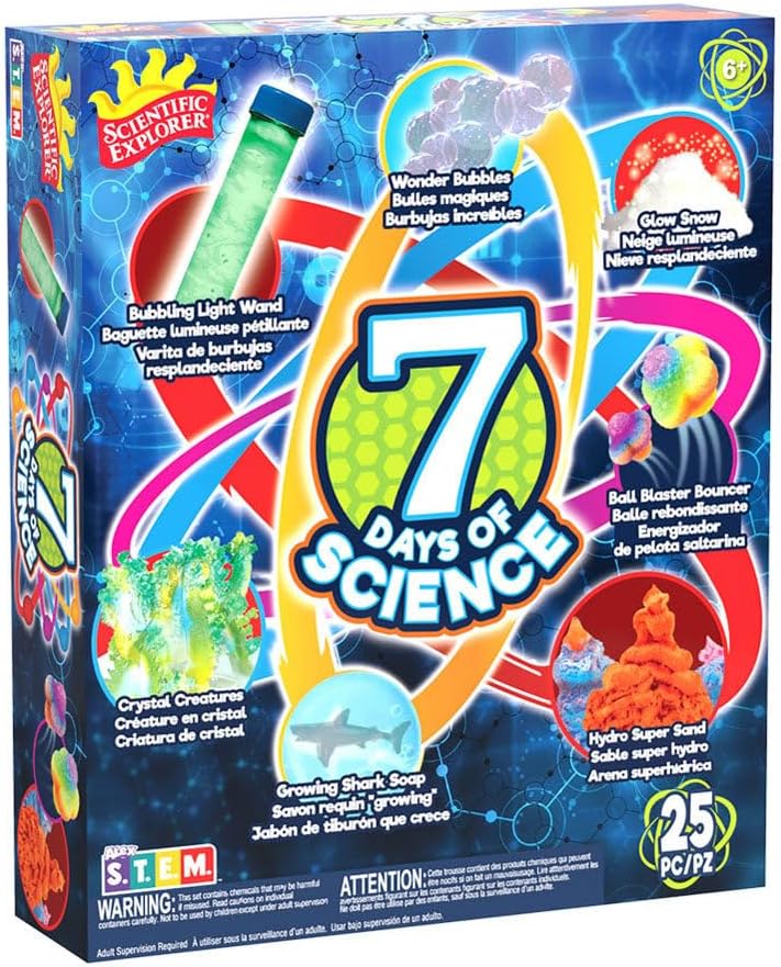 Amazon.com: Alex Toys 7 Days of Science, Fun Easy Science Experiments ...