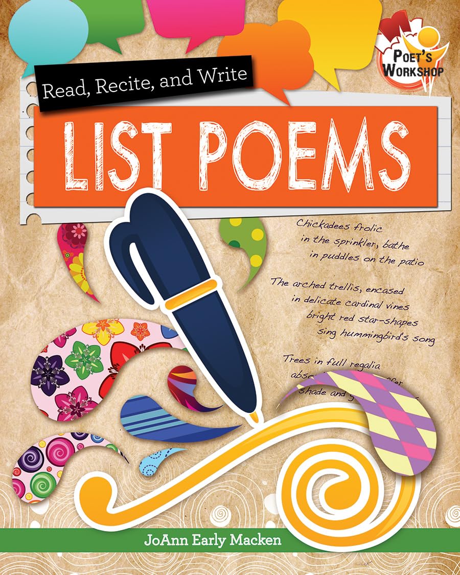 Read, Recite, and Write List Poems (Poet's Workshop): Macken, Joann ...