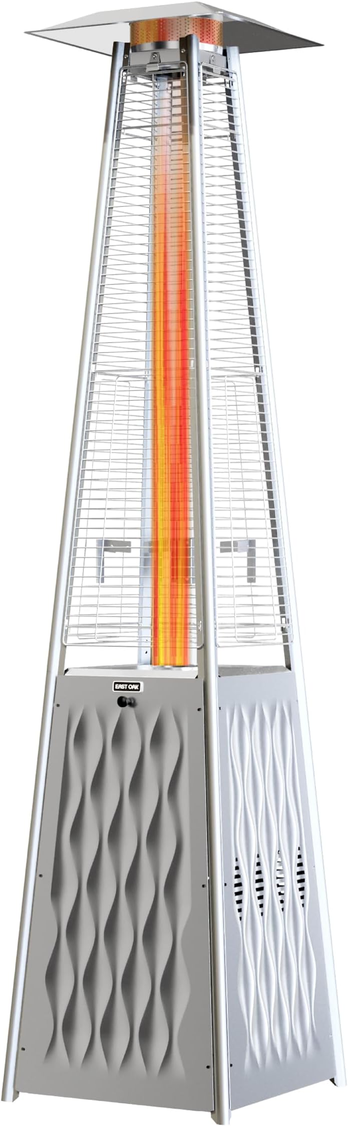 Amazon.com : Propane Heater, Outdoor Patio Pyramid Flame Heater with ...
