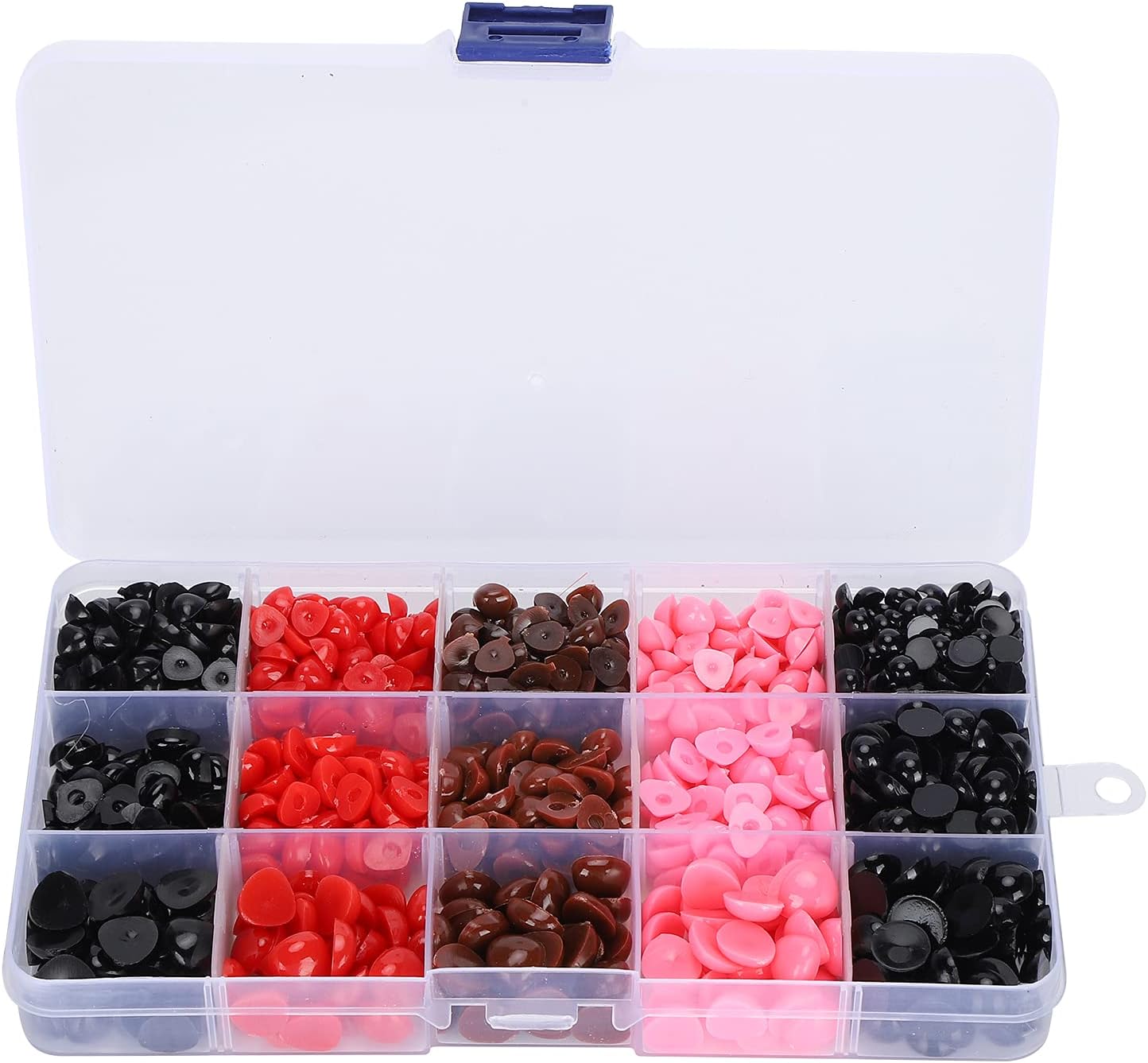 Amazon.com: 1070pcs Safety Eyes for Crochet, Colorful Doll Eyes Nose ...