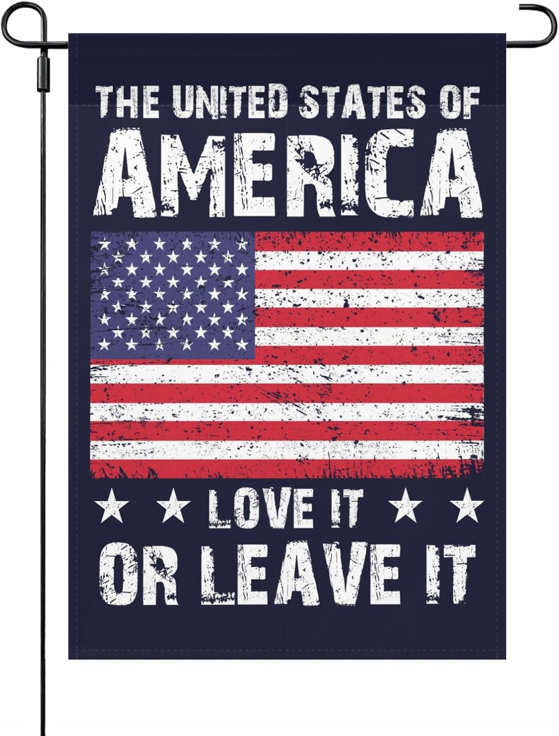 Amazon.com : state Garden Flags THE UNITED STATES OF AMERICA LOVE IT OR ...