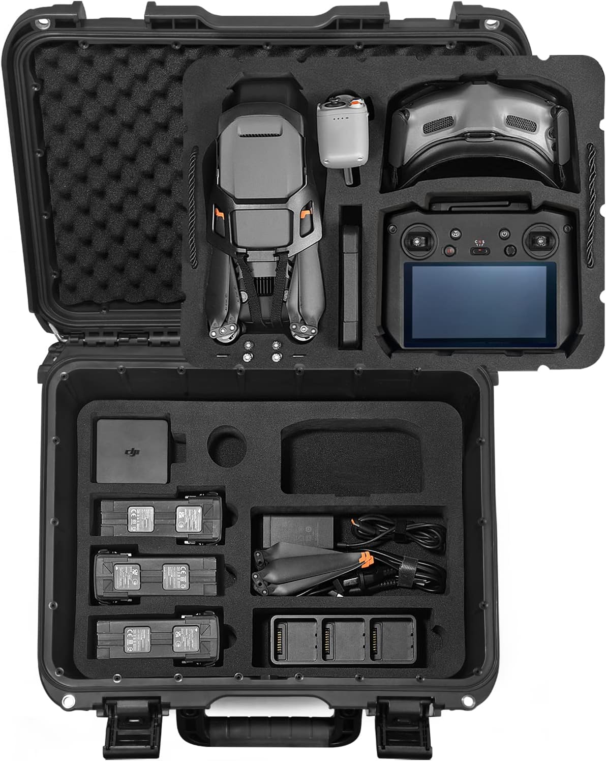 Amazon.com: STARTRC Rolling Waterproof Hard Case For DJI Mavic 3 ...
