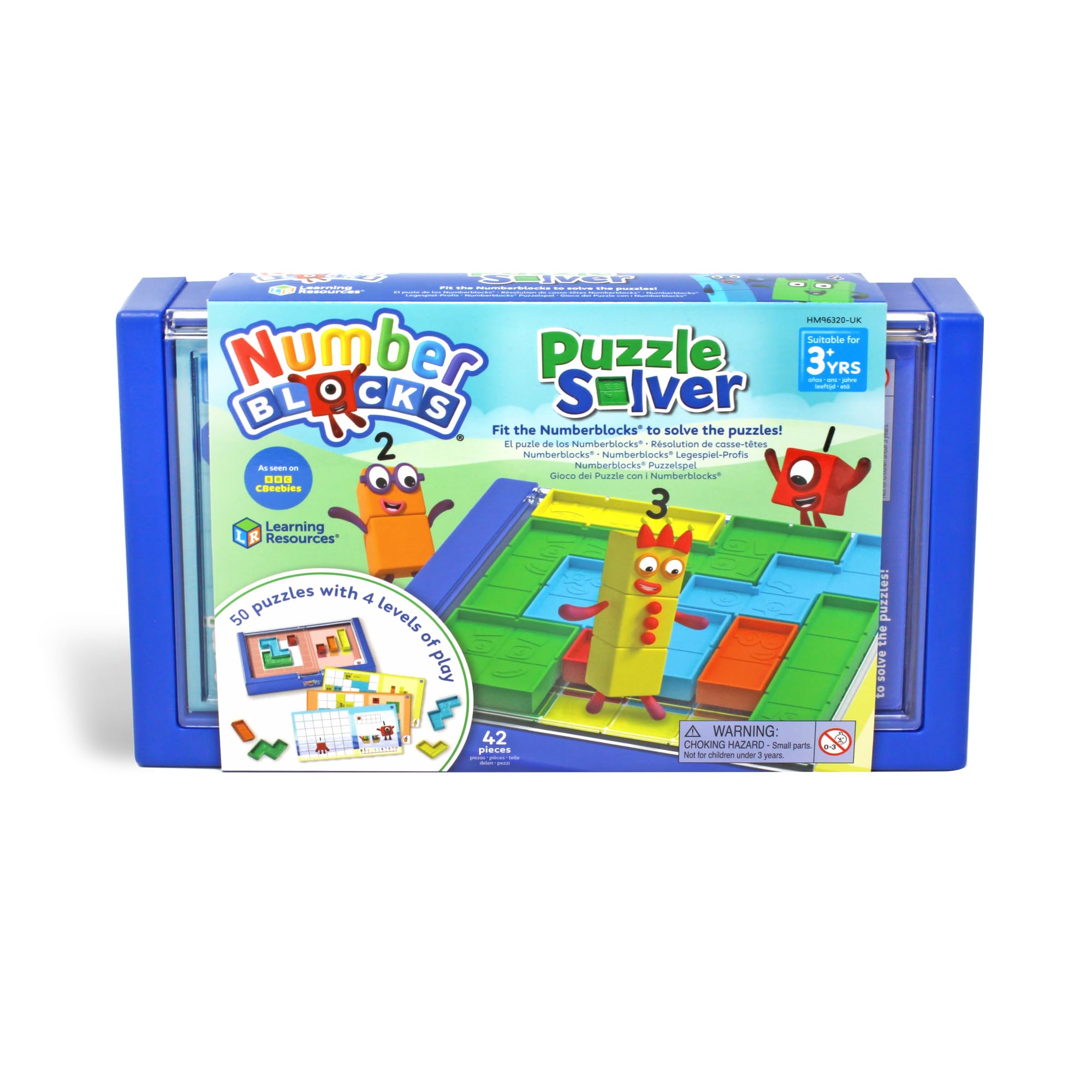 Learning Resources Numberblocks Puzzle Solver, Toys for 3 Year Old Boys ...