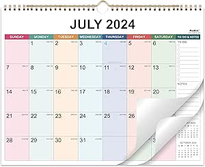 Amazon.com: 2024-2025 Wall Calendar - Calendar 2024-2025, Jul. 2024 - Dec. 2025, 18 Monthly ...