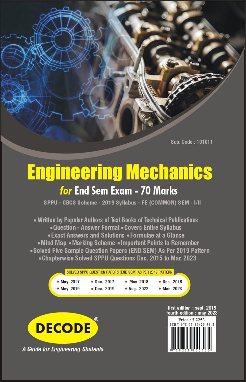 Decode Engineering Mechanics(END-SEM EXAM)for SPPU 15 Course (FE - I ...