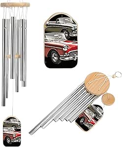 Amazon.com : Wind Chimes for Outside Classic Car Roadsters Old ...