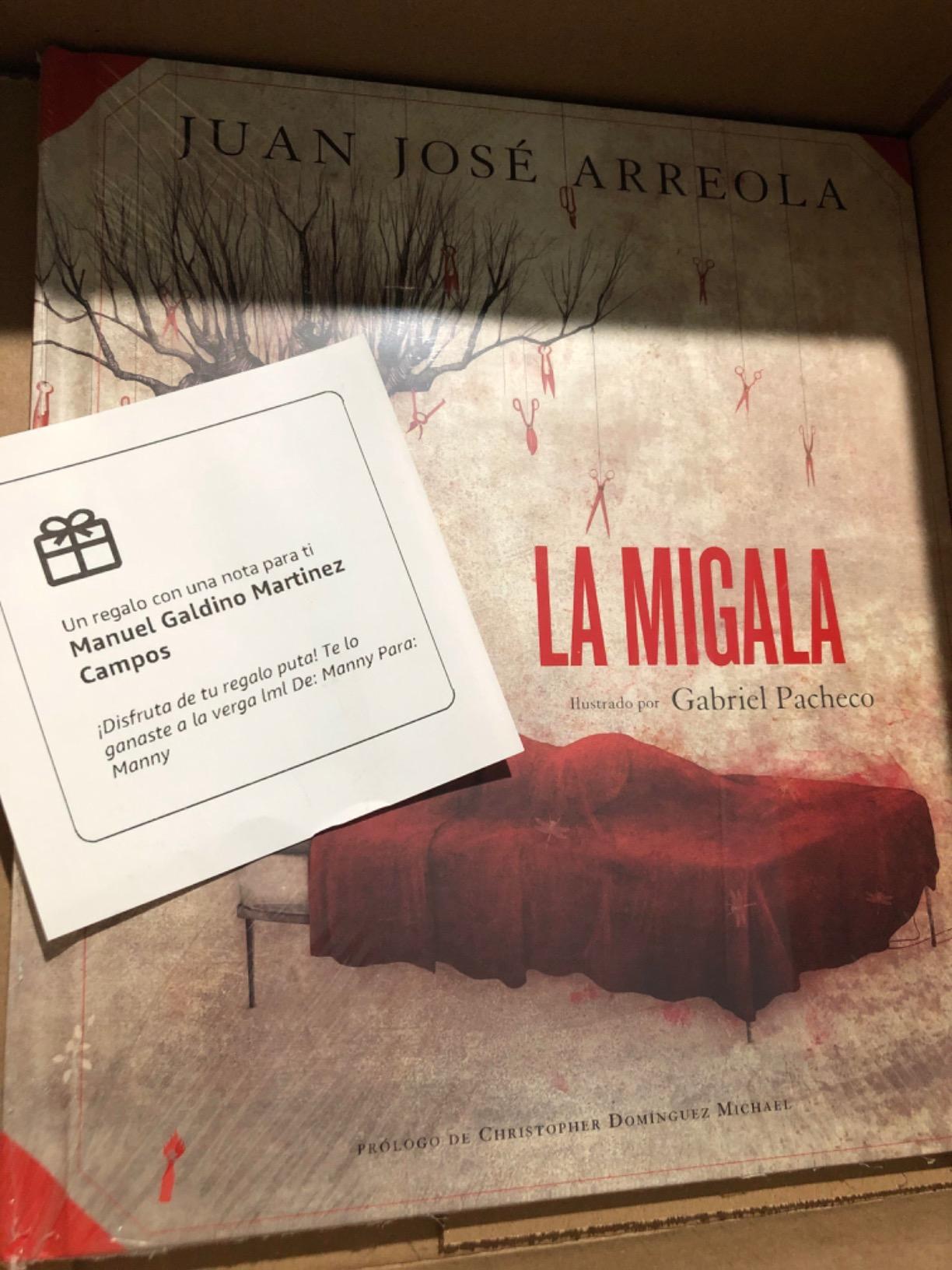 La migala : Arreola, Juan José, Pacheco, Gabriel: Amazon.com.mx: Libros