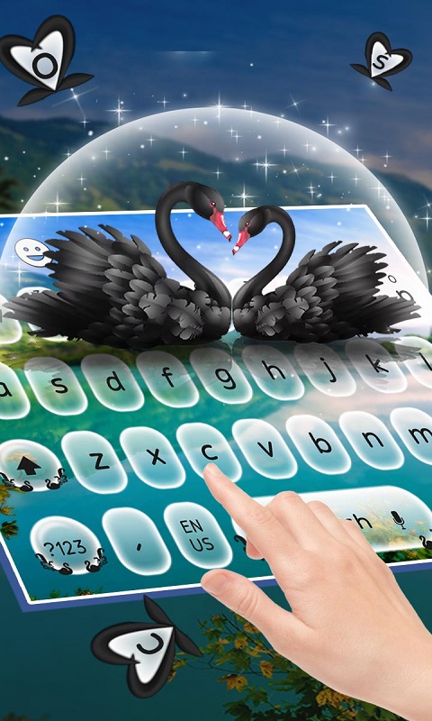 Brunet Swan Love keyboard - App on Amazon Appstore