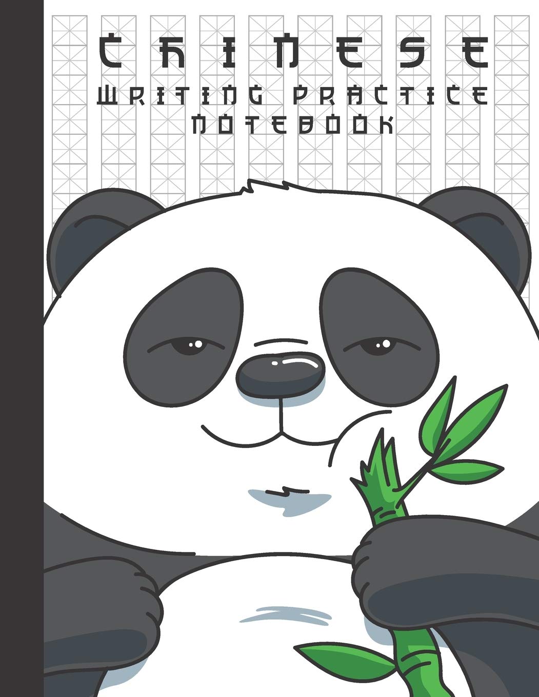 Buy Chinese Writing Practice : Cool Panda Bear with Bamboo Mi Zi Ge ...