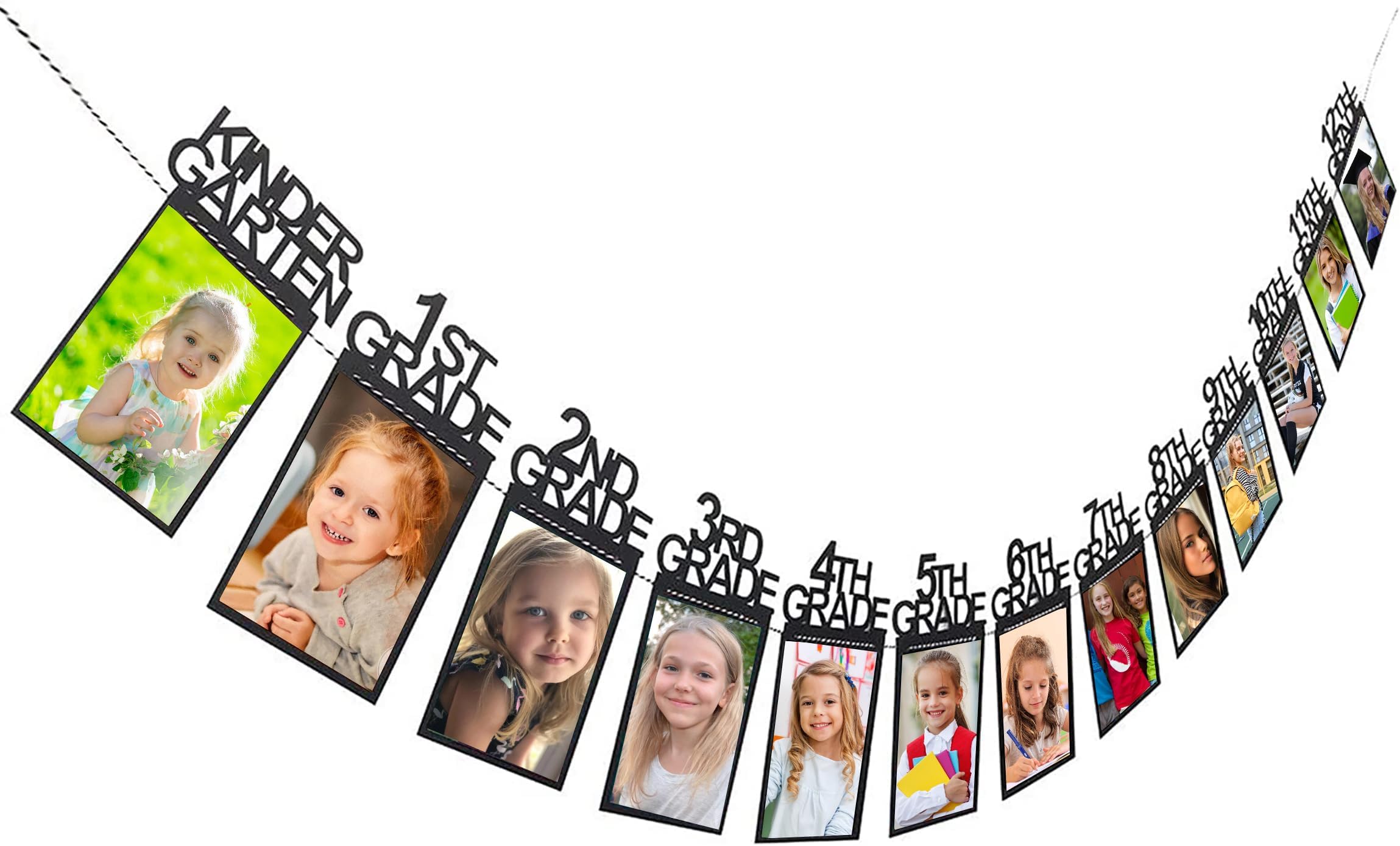 Amazon.com: Class of 2019 Congrats Kindergarten-12 Grade Photo Banner ...