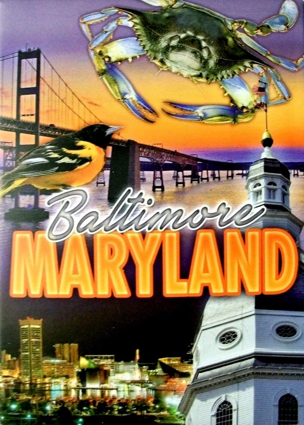 Amazon.com: Baltimore Maryland Souvenir Playing Cards : Toys & Games