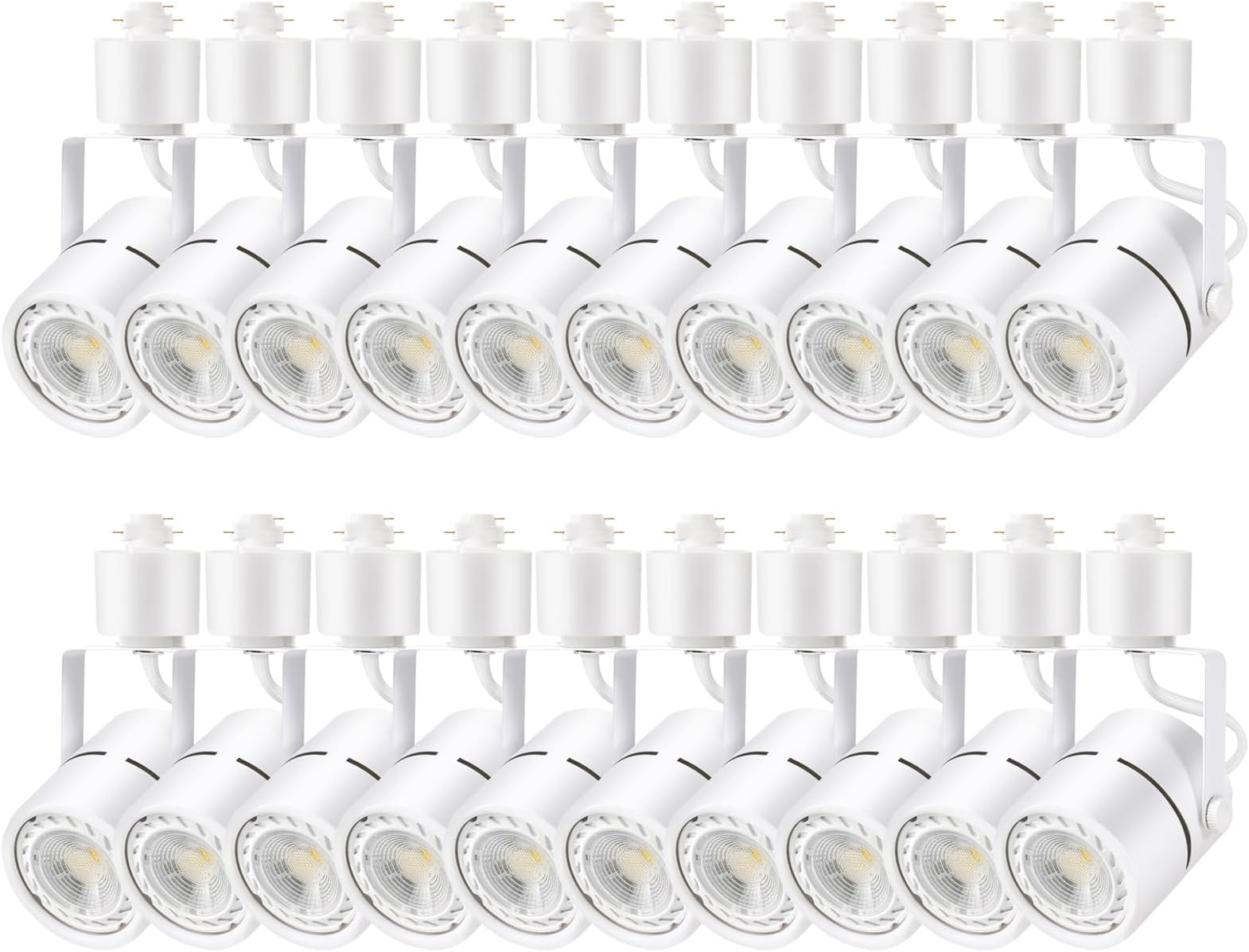 INTWELL H Track Lighting Heads Dimmable LED Track Light Heads Bright ...