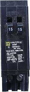 SQUARE D HOMT1515 Type HOMT HOMELINE 1P 15 AMP Tandem Duplex Circuit ...
