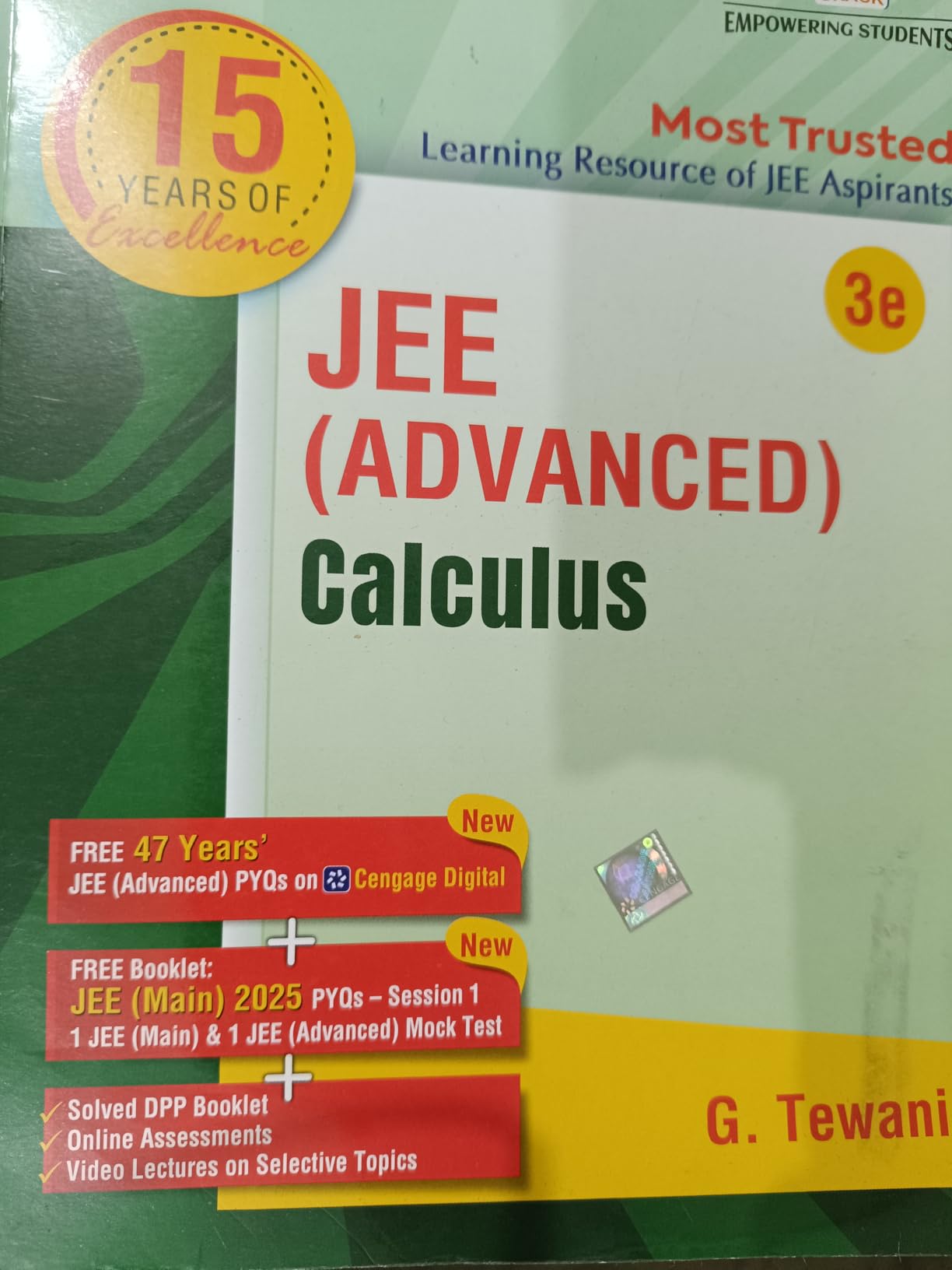 Cengage JEE Advanced Calculus