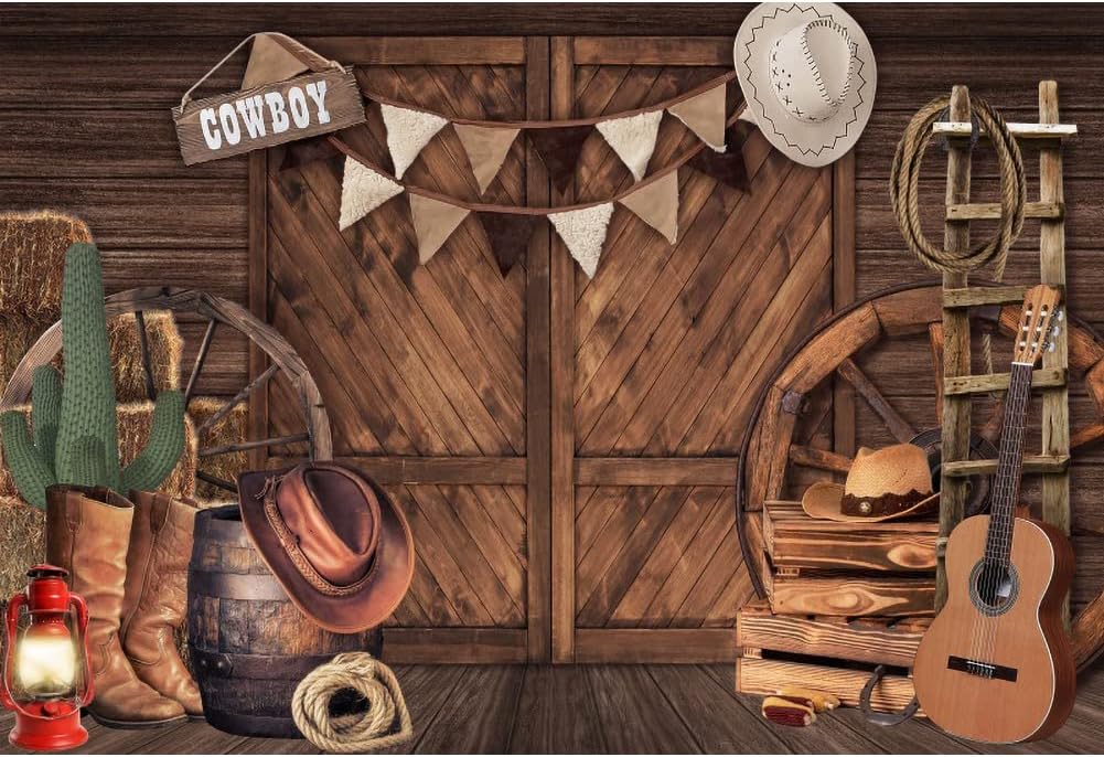 Amazon.com : Cowboy Backdrop 10x8ft Kids Western Cowboy Cowgirl ...