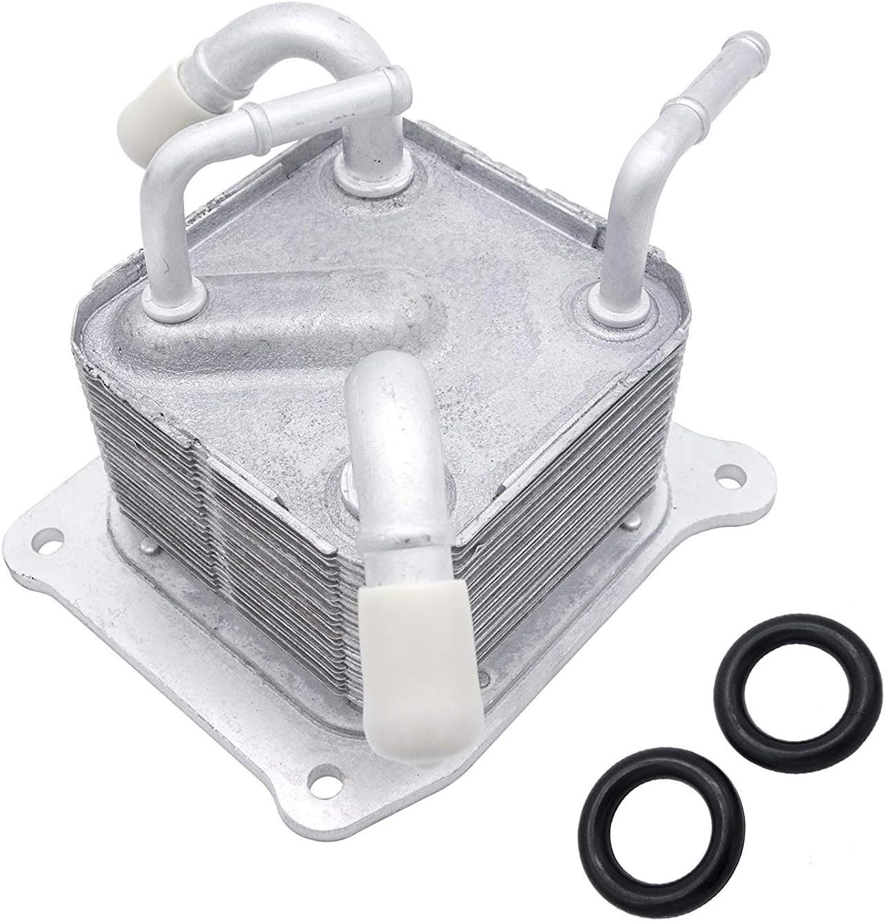 Amazon.com: JRL 21606-3JX2C 4-Port Engine Oil Cooler fit for 2012-2017 ...