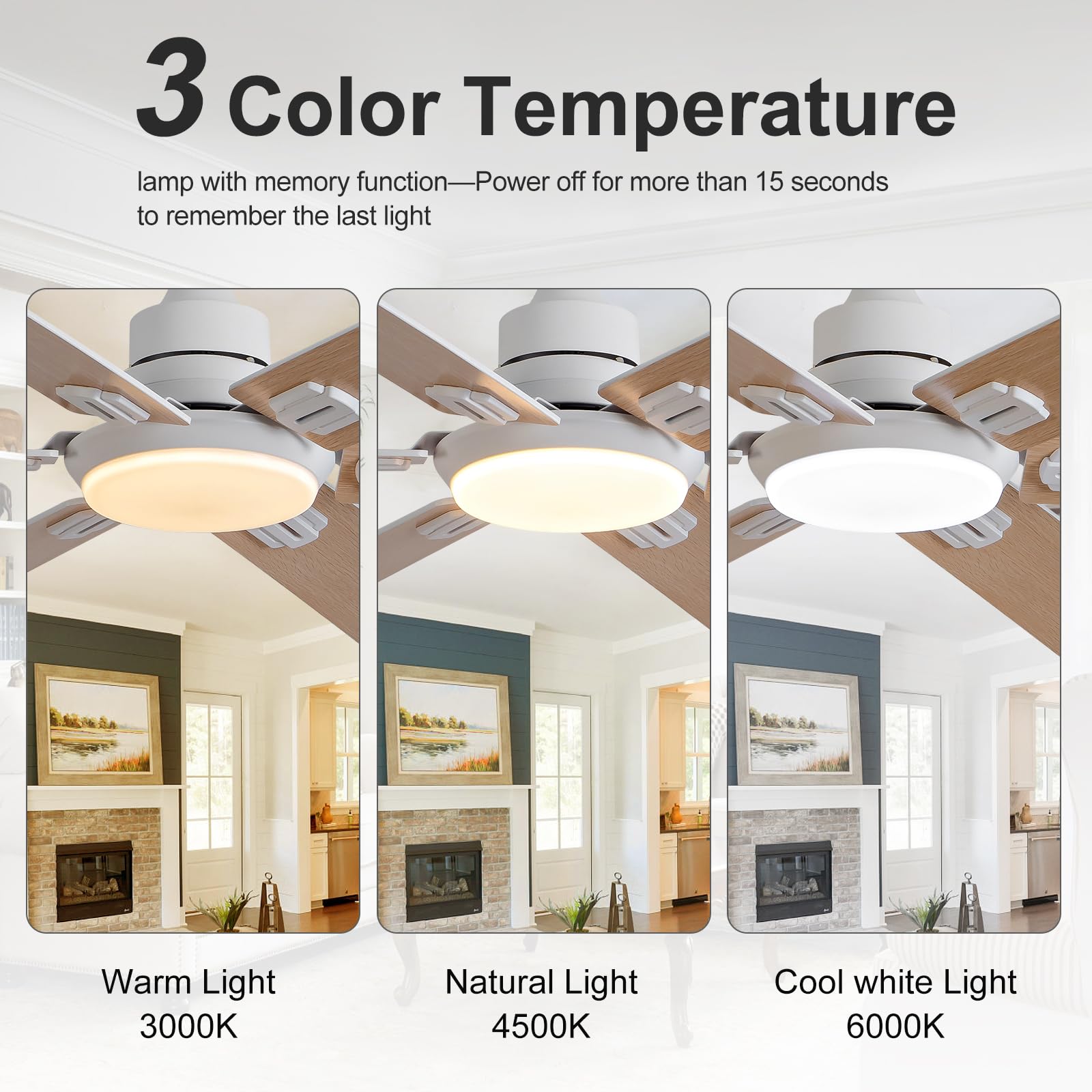 Snapklik.com : BOOMJOY 60 Ceiling Fans