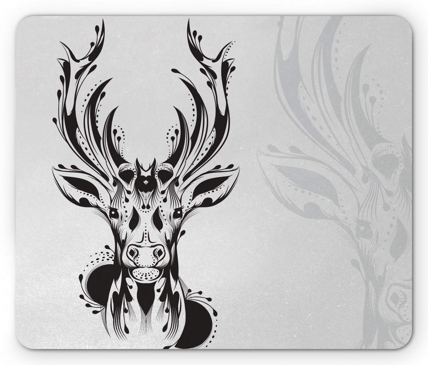 Deer Skull Tribal Drawing