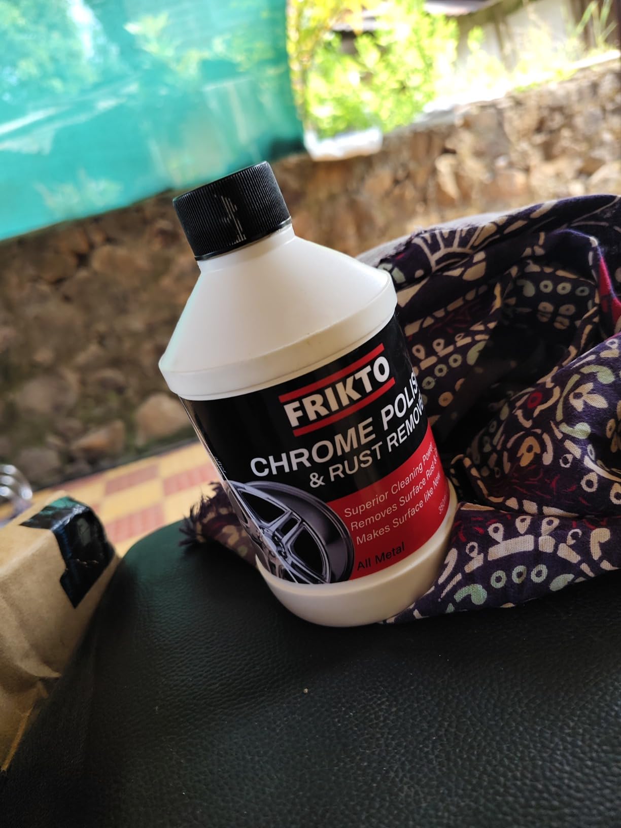 Frikto Chrome Polish & Rust Remover Liquid 350ml for cleaning Copper ...