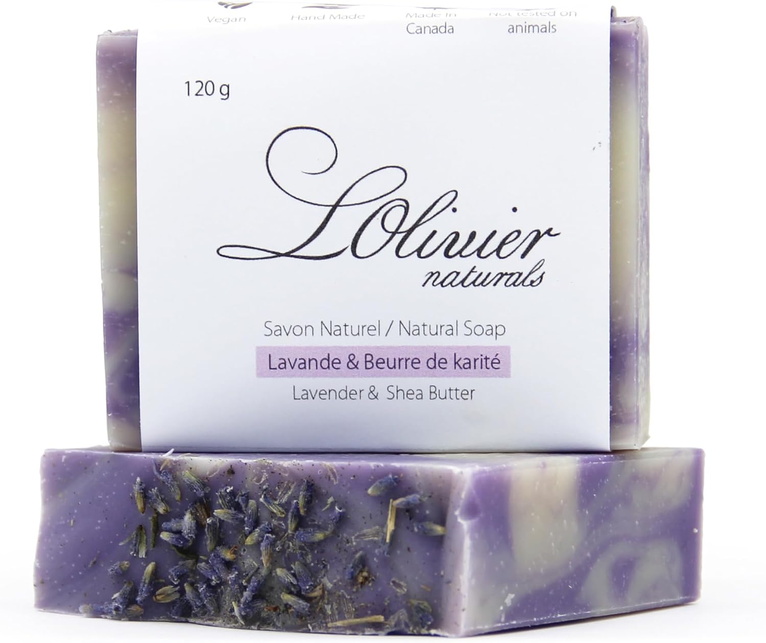 2 Pack Lavender Soap bar withShea Butter All Natural Bar Soap ...