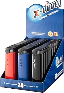 Xlite 30-Pack Multi-Purpose Disposable Butane Lighters