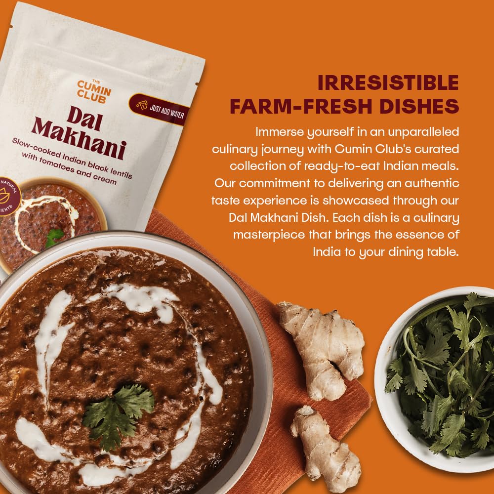 The Cumin Club Dal Makhani – Comida india lista para comer con lentejas ...