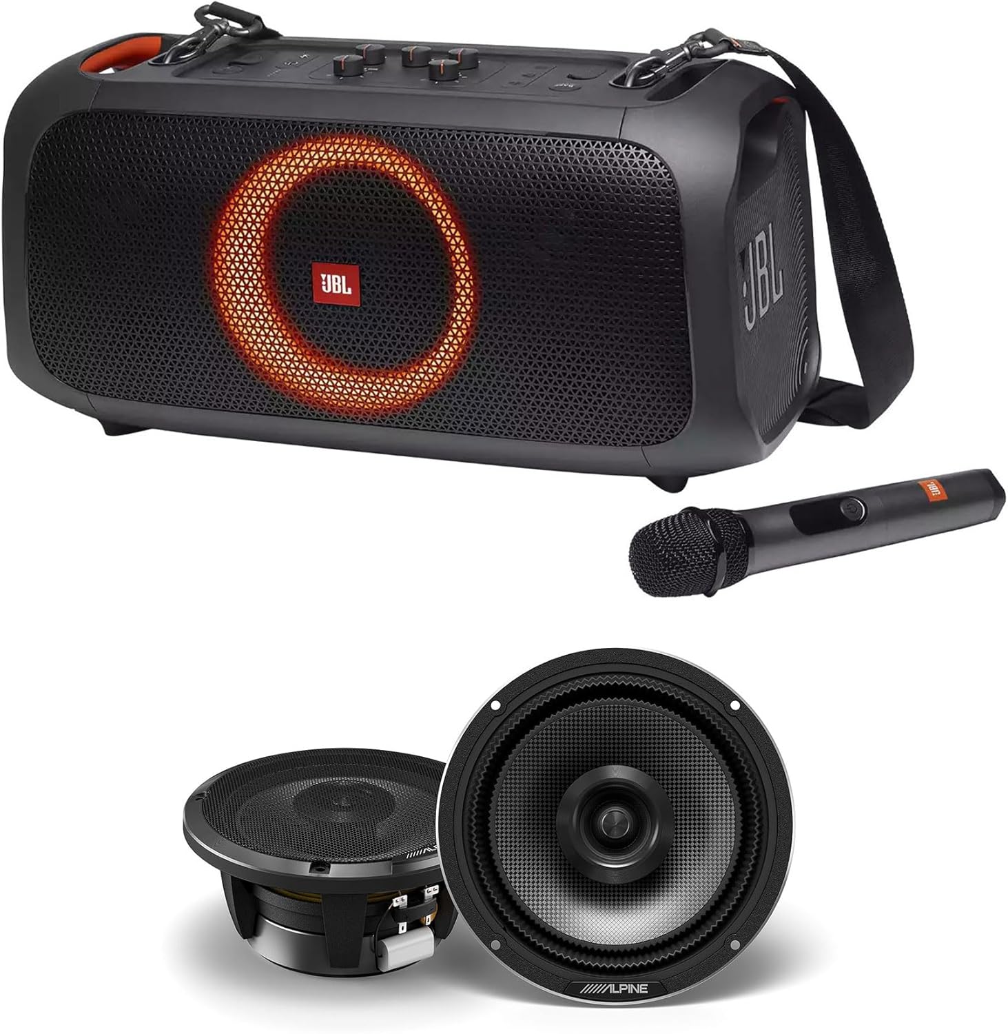 Amazon.com: Audiosavings Bundle: Pair Alpine Status HDZ-65 Hi-Res 6.5 ...