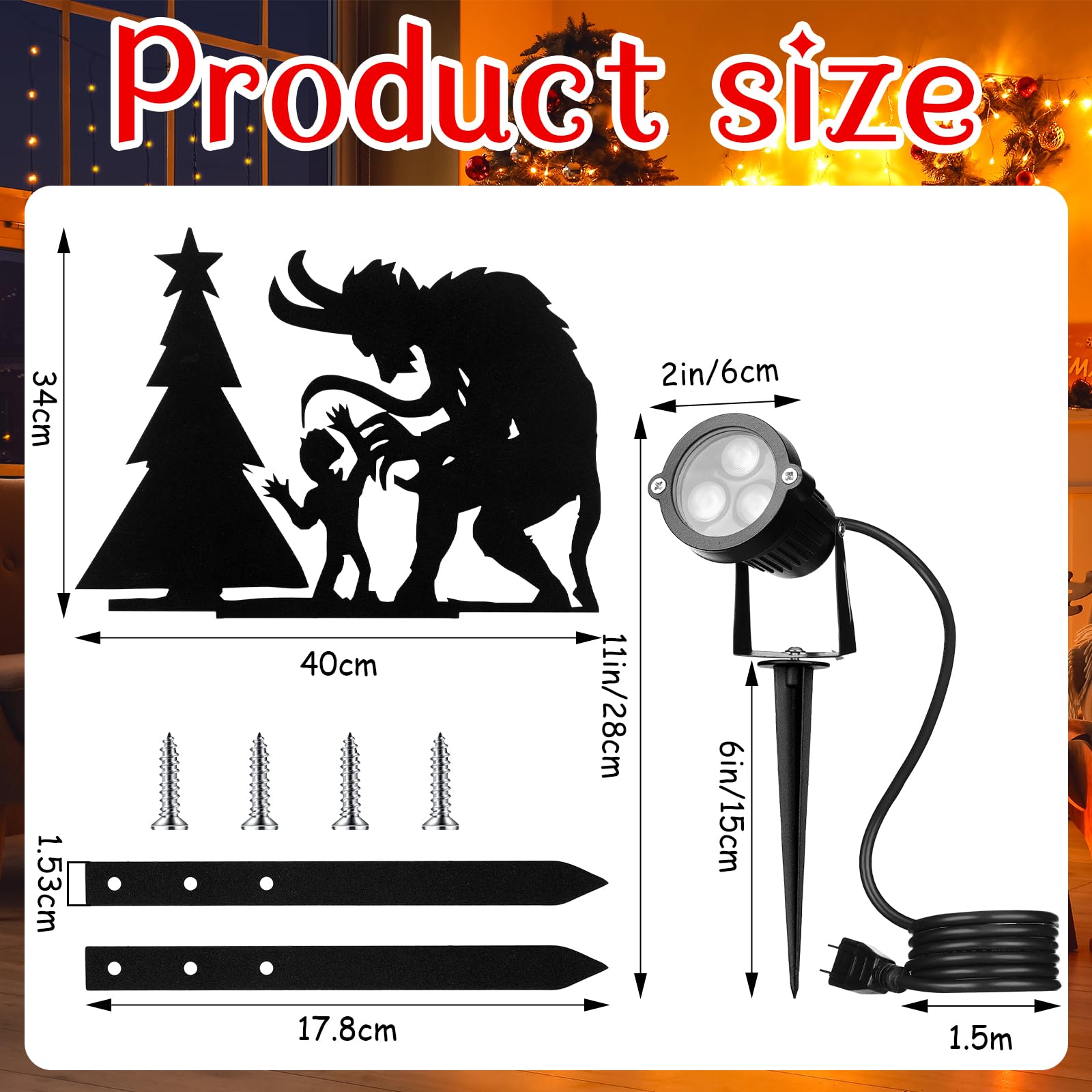 Snapklik.com : Christmas Projector Lights - Outdoor Decor Shadow Caster ...