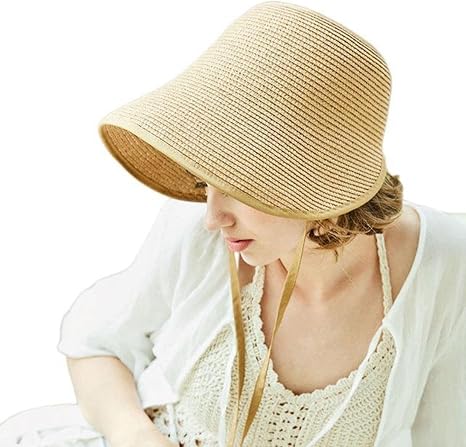 TOBILE Sun Hat Straw Regency Bonnets Hats For Women Party Sun Hats Bow ...