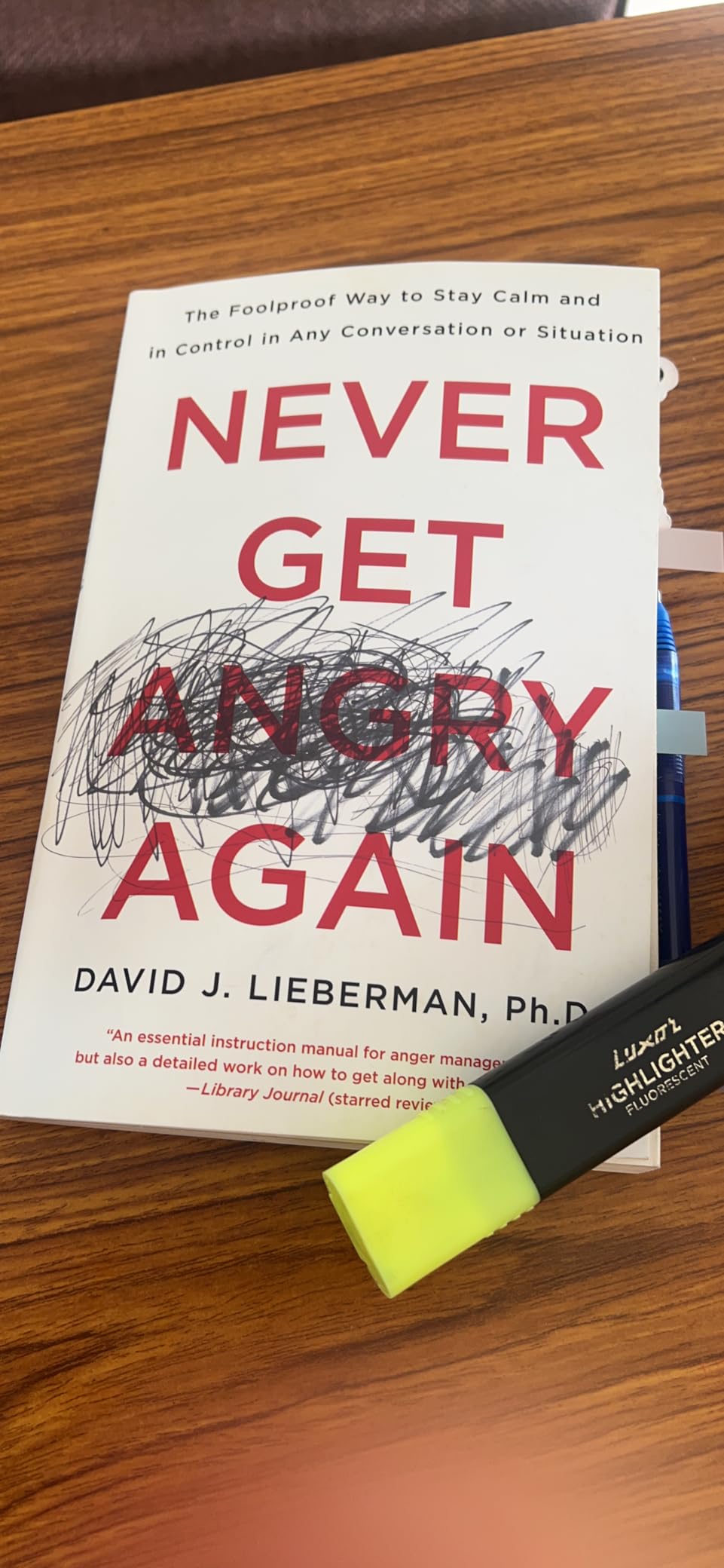 Never Get Angry Again: The Foolproof Way to Stay Calm and in Control in ...
