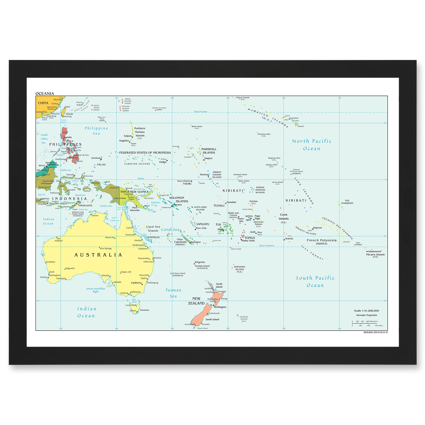 Melanesia Map Western Division (Republic Of Fiji, Melanesia) Map