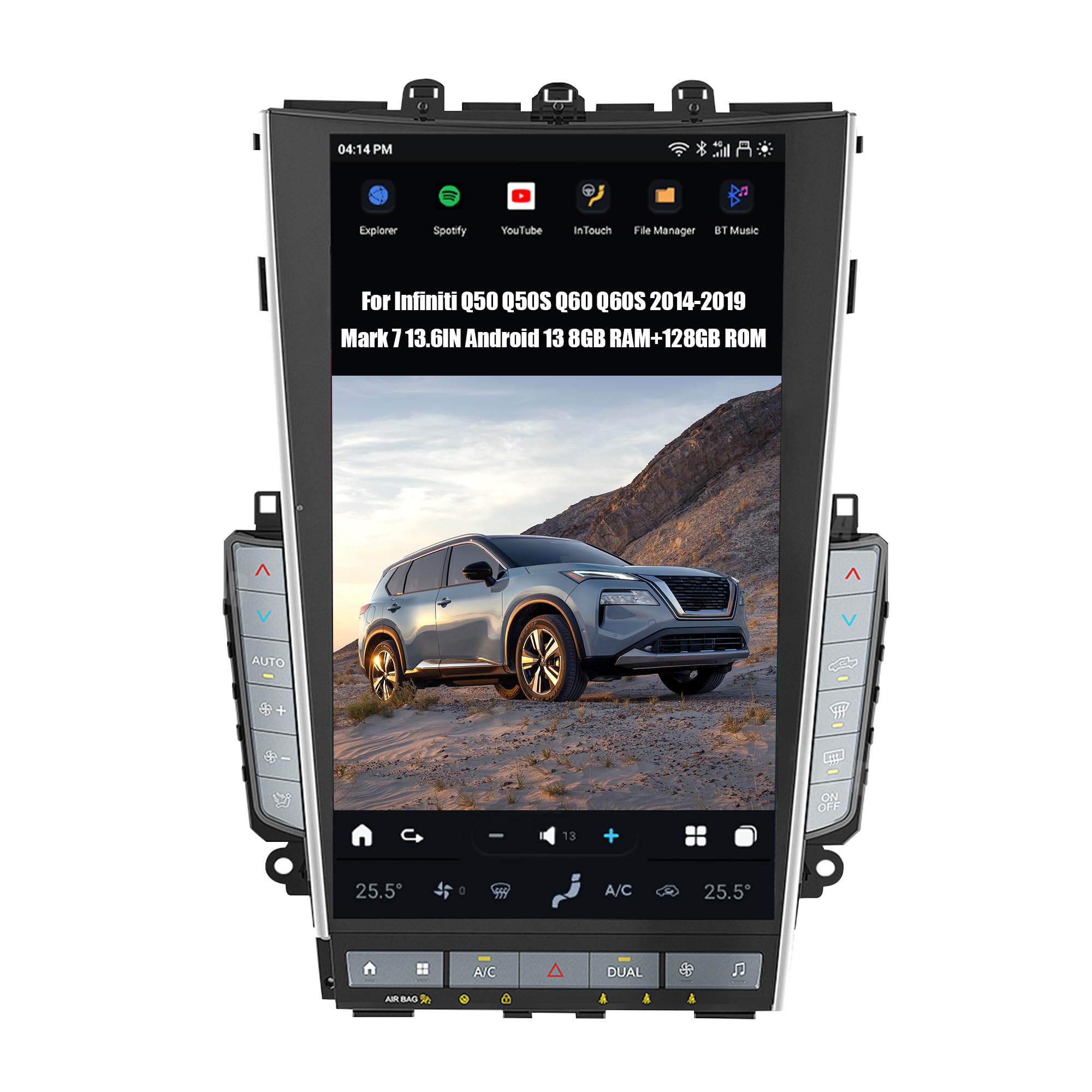 Amazon.com: AUCARAUTO AuCar 2025 Latest Mark 7 Android 13 Car Radio ...