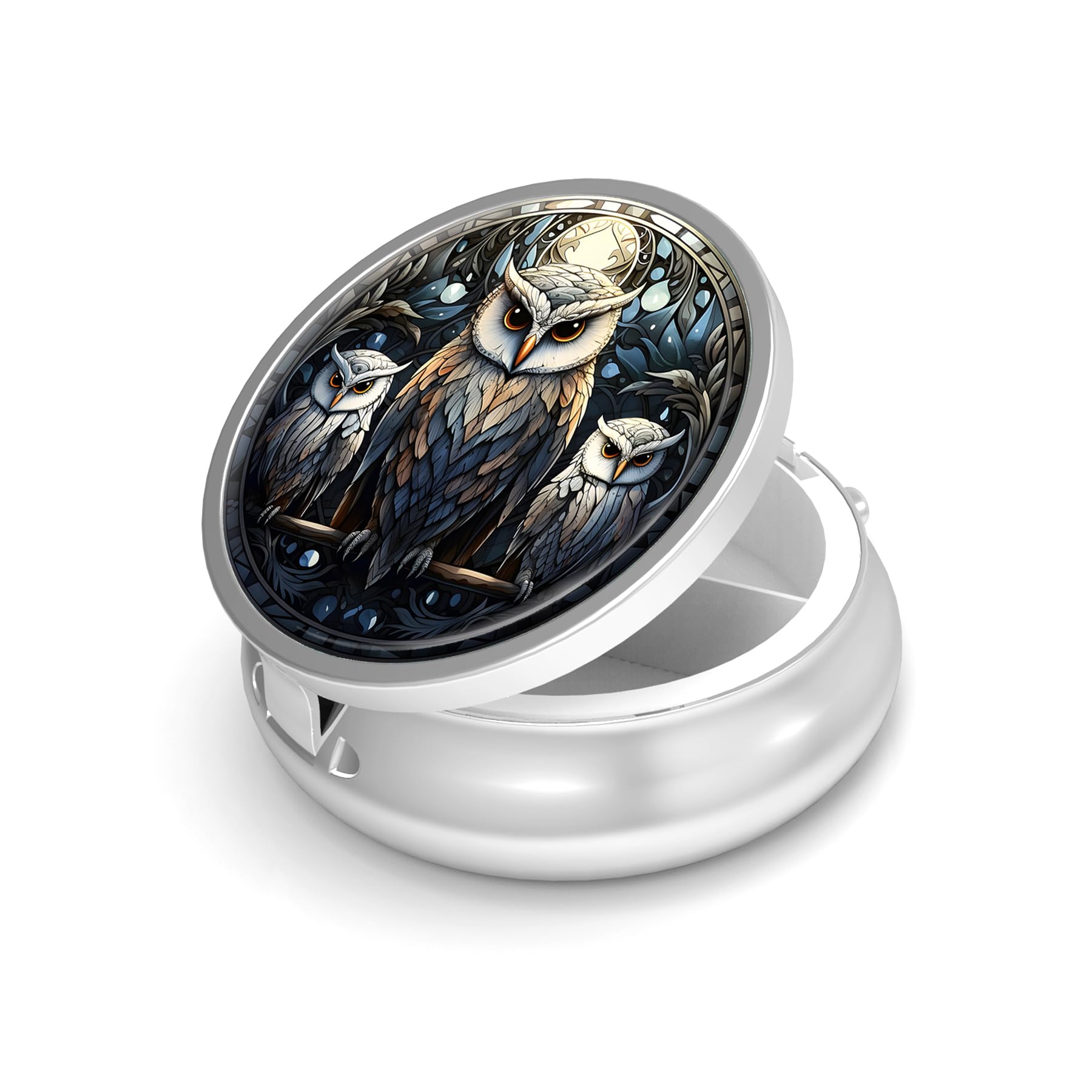 Amazon.com: Pill Box, Pill Container for Purse & Pocket, Small Pill ...